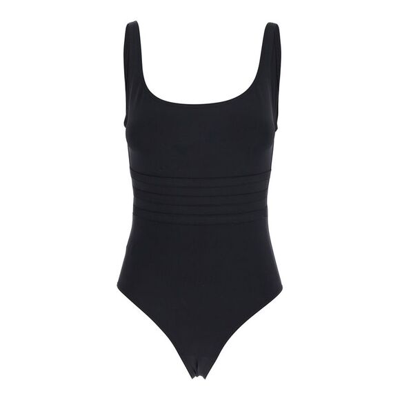 Eres | Swim | Eres Asia Black Onepiece Swimsuit With Back Neckline In ...
